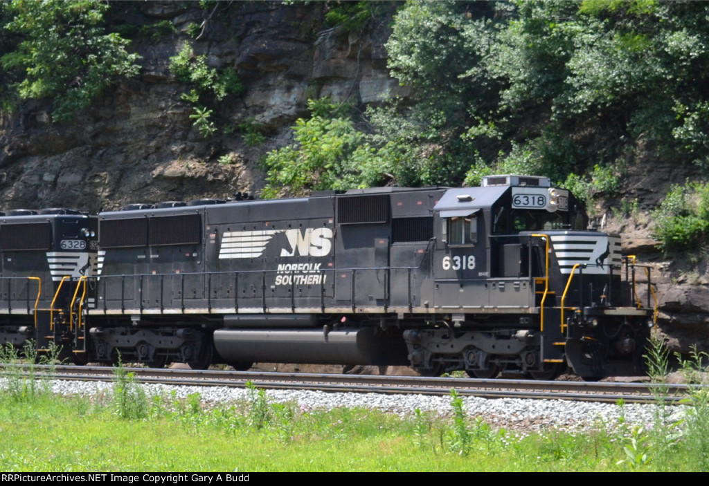 NORFOLK SOUTHER SD40E 6318